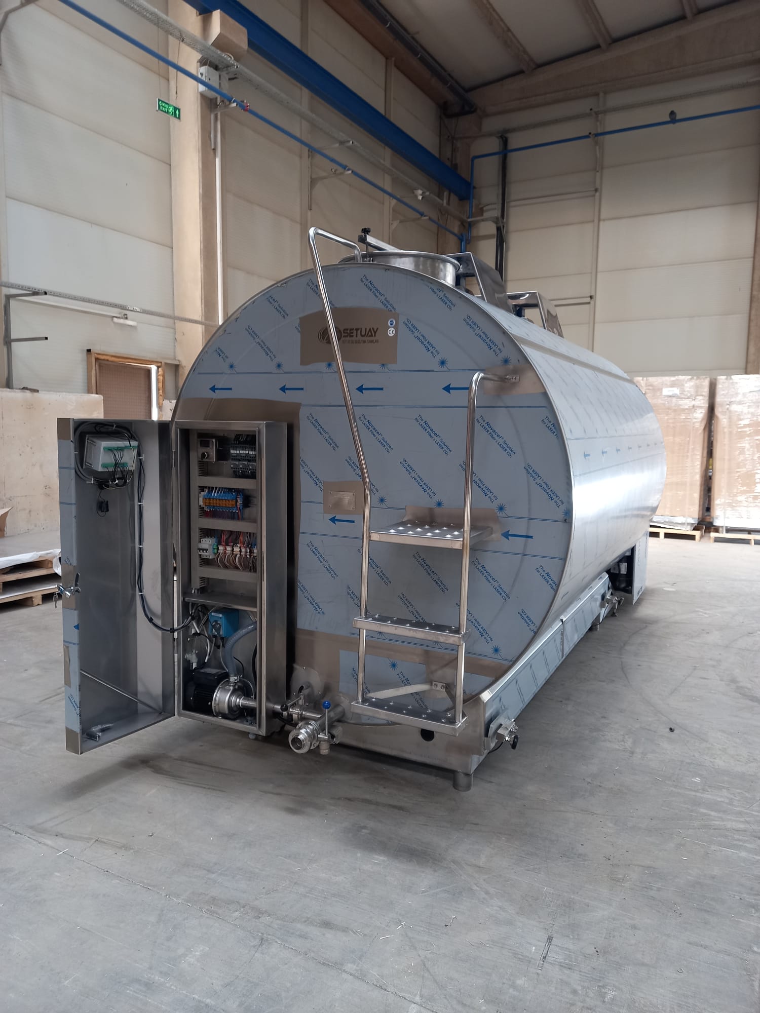 6000 Liter Milk Cooling Tank